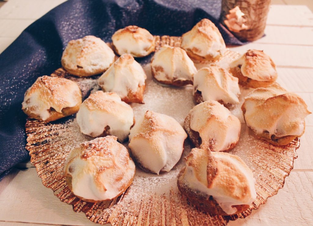 Choux fourrés au lemon curd : menu de fête végétarien | Lau à la menthe